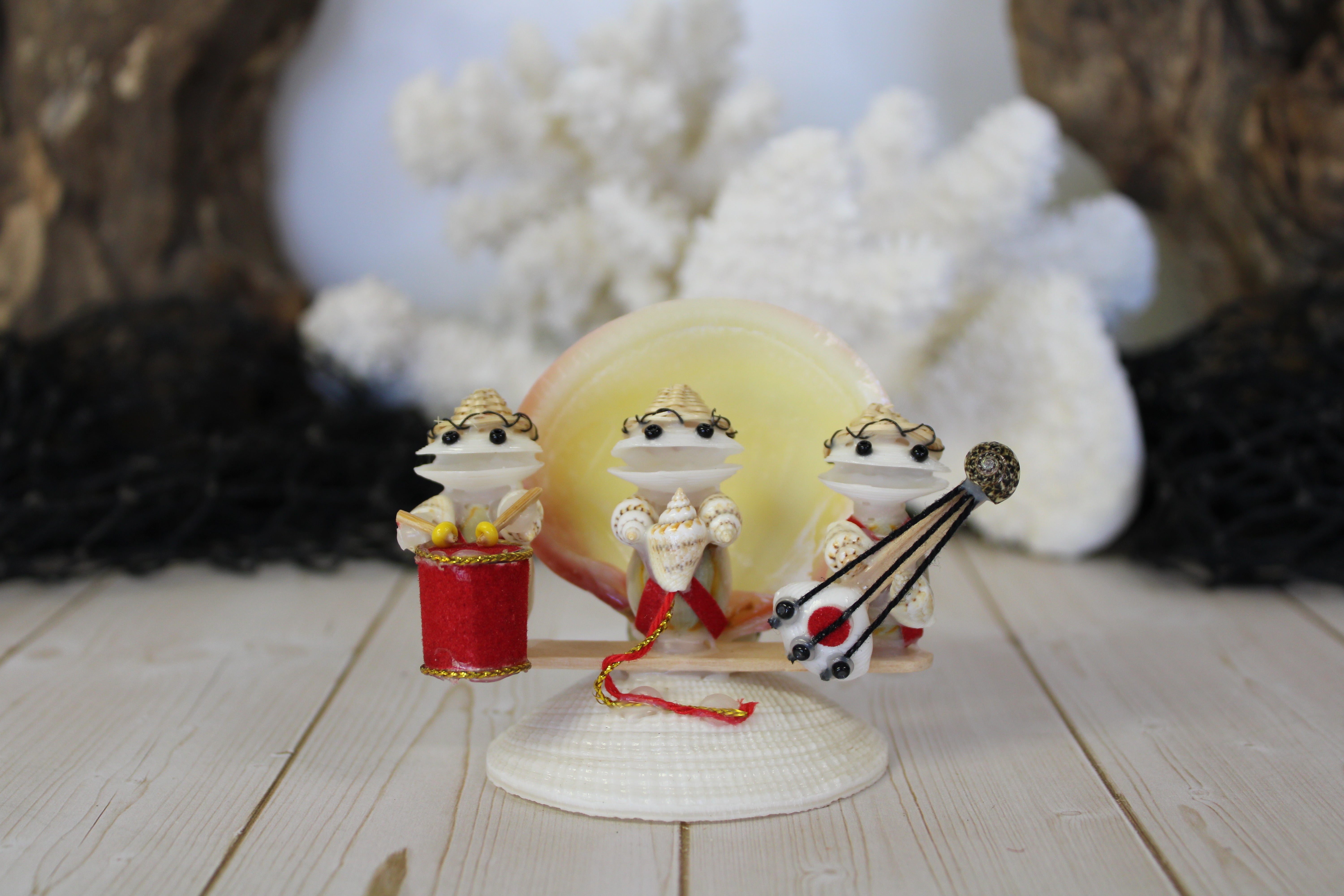 SEASHELL FIGURINES – Beach Bum Seashells
